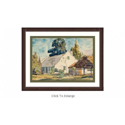 Cape Dutch House - workART prints and frames
